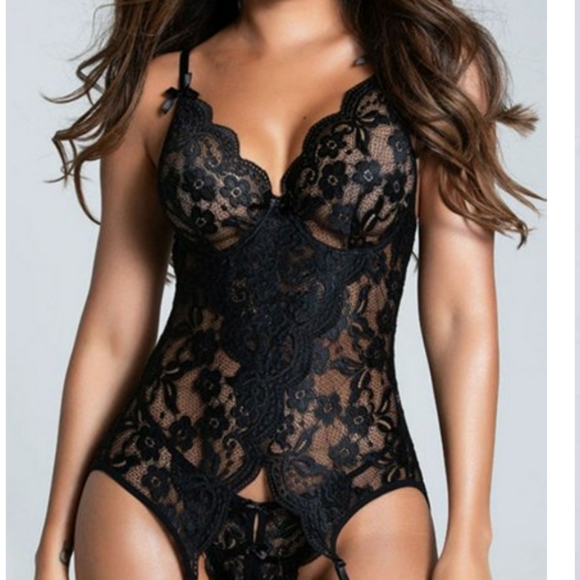 Intimates And Sleepwear Black Lace Lingerie Set Poshmark